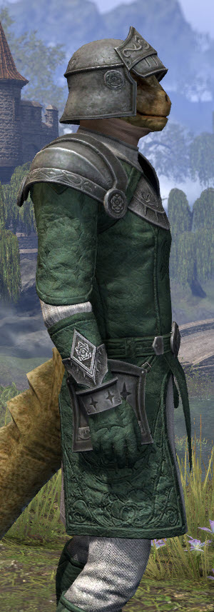 ESO Fashion | Silver Rose Rawhide (Elder Scrolls Online)