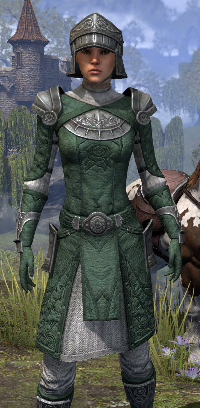 ESO Fashion | Silver Rose Rawhide (Elder Scrolls Online)