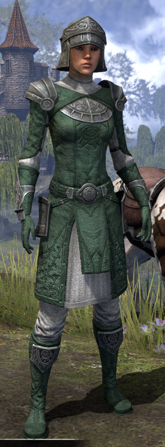 ESO Fashion | Silver Rose Rawhide (Elder Scrolls Online)