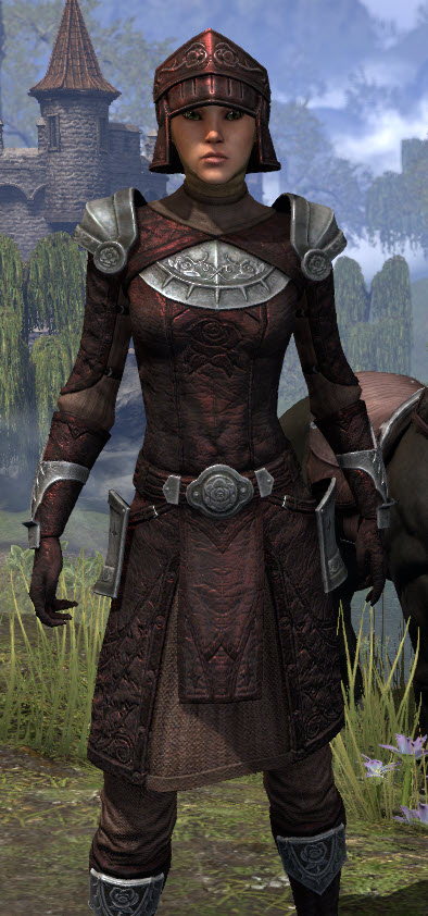 ESO Fashion | Silver Rose Rubedo Leather (Elder Scrolls Online)
