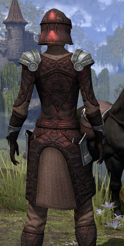 ESO Fashion | Silver Rose Rubedo Leather (Elder Scrolls Online)