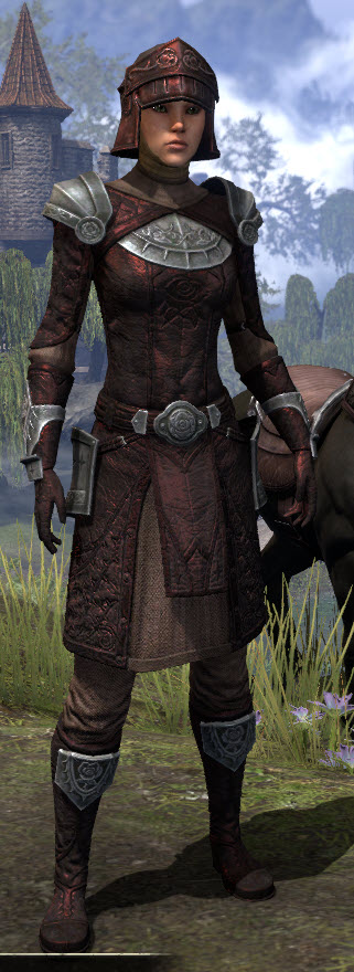 ESO Fashion | Silver Rose Rubedo Leather (Elder Scrolls Online)