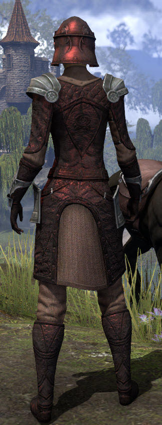 ESO Fashion | Silver Rose Rubedo Leather (Elder Scrolls Online)