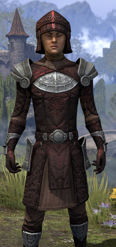 ESO Fashion | Silver Rose Rubedo Leather (Elder Scrolls Online)