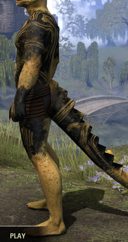 ESO Fashion | The Black Drake Body Warpaint (Elder Scrolls Online)