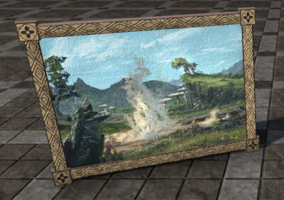 ESO Fashion | Velothi Painting, Classic Geyser (Elder Scrolls Online)