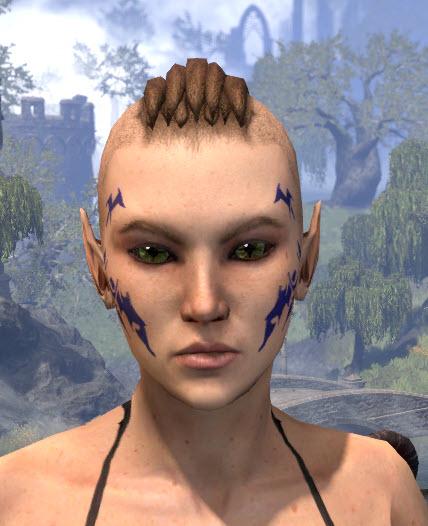 ESO Fashion | Xivilai Cruelean Linework Visage (Elder Scrolls Online)