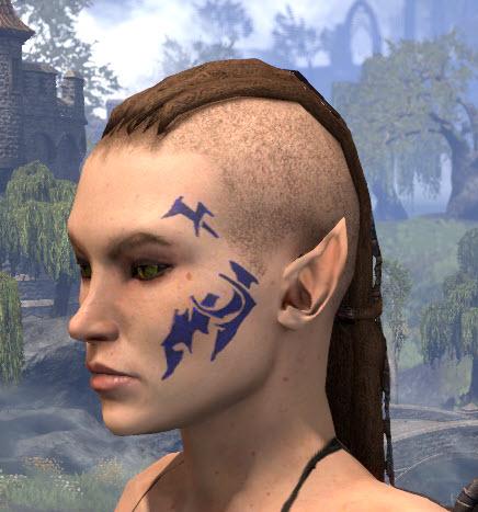 ESO Fashion | Xivilai Cruelean Linework Visage (Elder Scrolls Online)