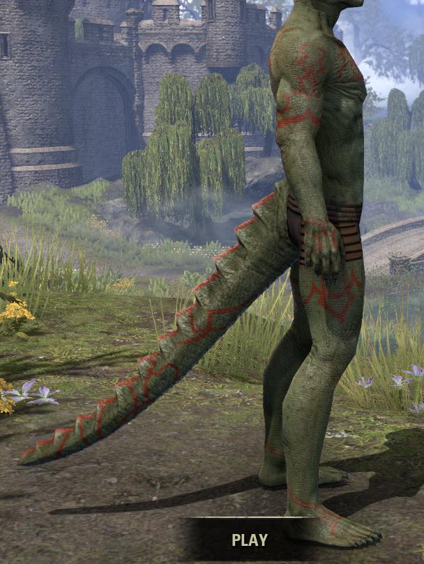 ESO Fashion | Xivilai Rubyfire Linework Brand (Elder Scrolls Online)