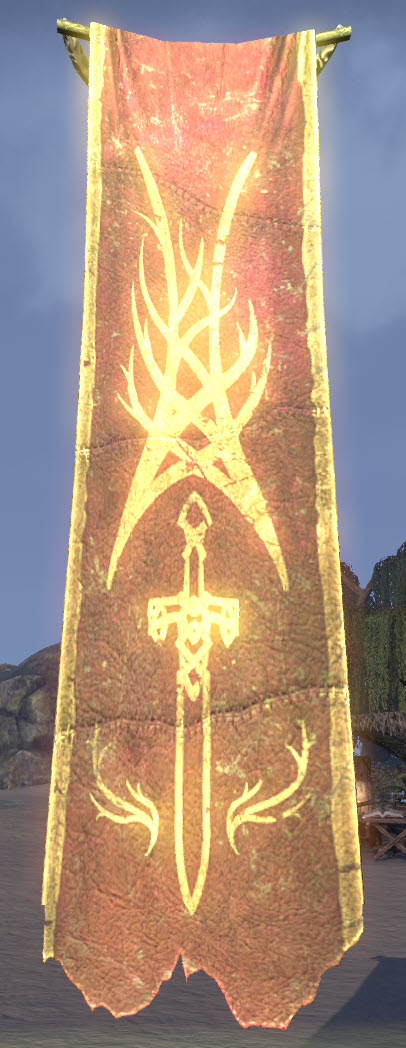 ESO Fashion | Grahtwoood Fighter's Guild Banner (Elder Scrolls Online)