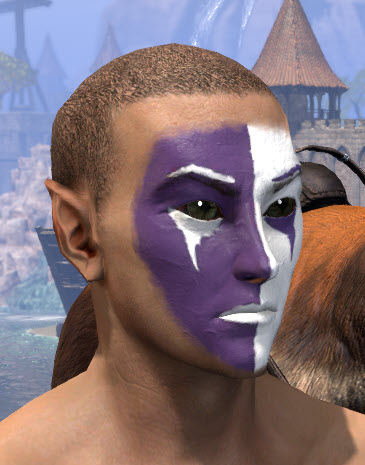 ESO Fashion | Mirthless Mirror Face Paint (Elder Scrolls Online)