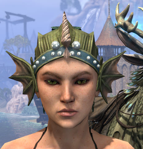 ESO Fashion | Nereid's Seafoam Coiffure (Elder Scrolls Online)