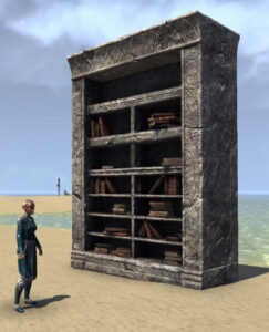 ESO Fashion | Nedic Bookcase, Filled (Elder Scrolls Online)