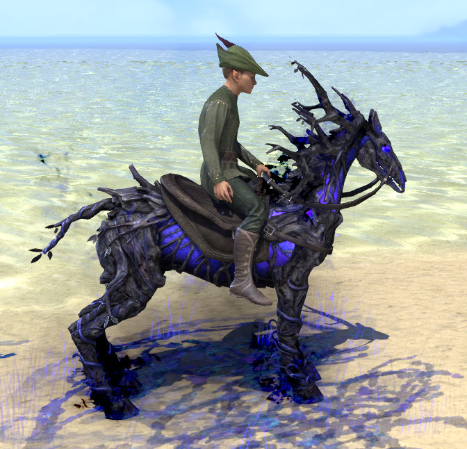 ESO Fashion | Azure Blight Wild Hunt Steed (Elder Scrolls Online)