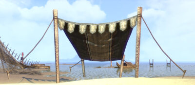 ESO Fashion | Redguard Canopy, Striped (Elder Scrolls Online)