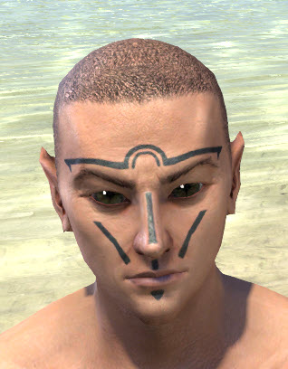 ESO Fashion | Defensive Rune Face Tattoos (Elder Scrolls Online)