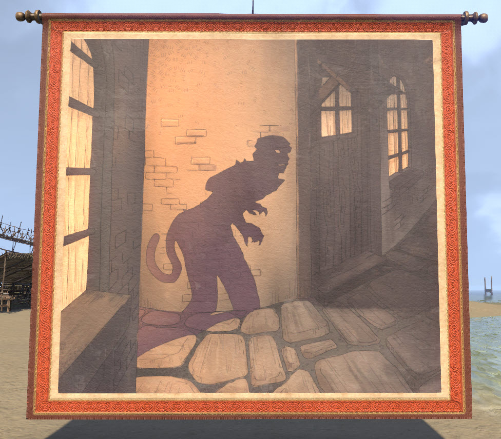 ESO Fashion | Prowling Shadow Tribute Tapestry, Large (Elder Scrolls ...