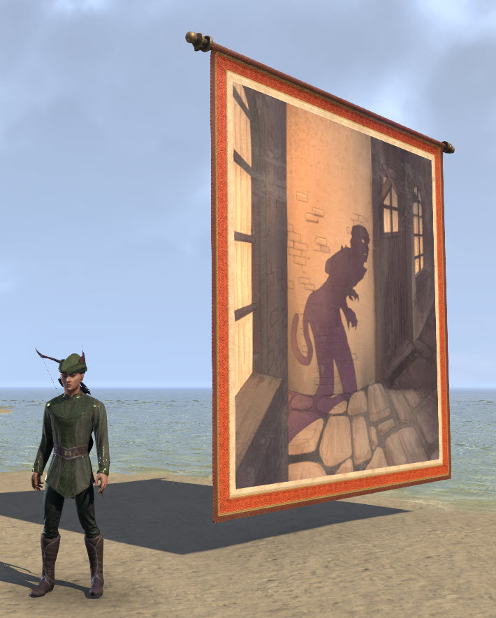 ESO Fashion | Prowling Shadow Tribute Tapestry, Large (Elder Scrolls ...