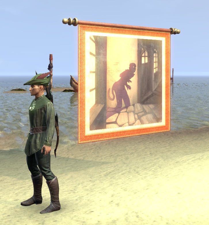 ESO Fashion | Prowling Shadow Tribute Tapestry (Elder Scrolls Online)