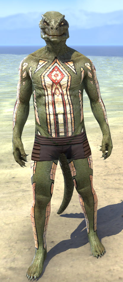 ESO Fashion | Red Diamond Body Stainwork (Elder Scrolls Online)