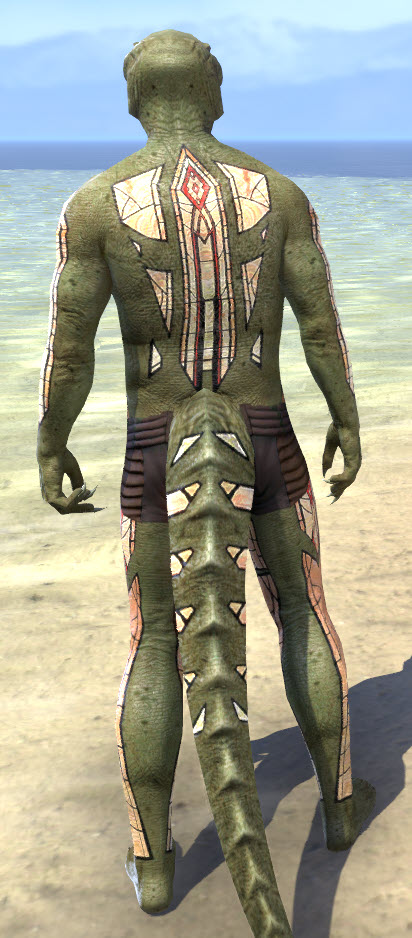 ESO Fashion | Red Diamond Body Stainwork (Elder Scrolls Online)