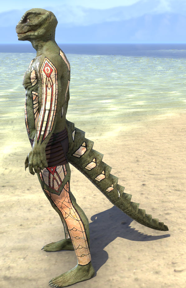 ESO Fashion | Red Diamond Body Stainwork (Elder Scrolls Online)