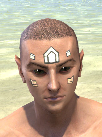 ESO Fashion | Red Diamond Face Stainwork (Elder Scrolls Online)