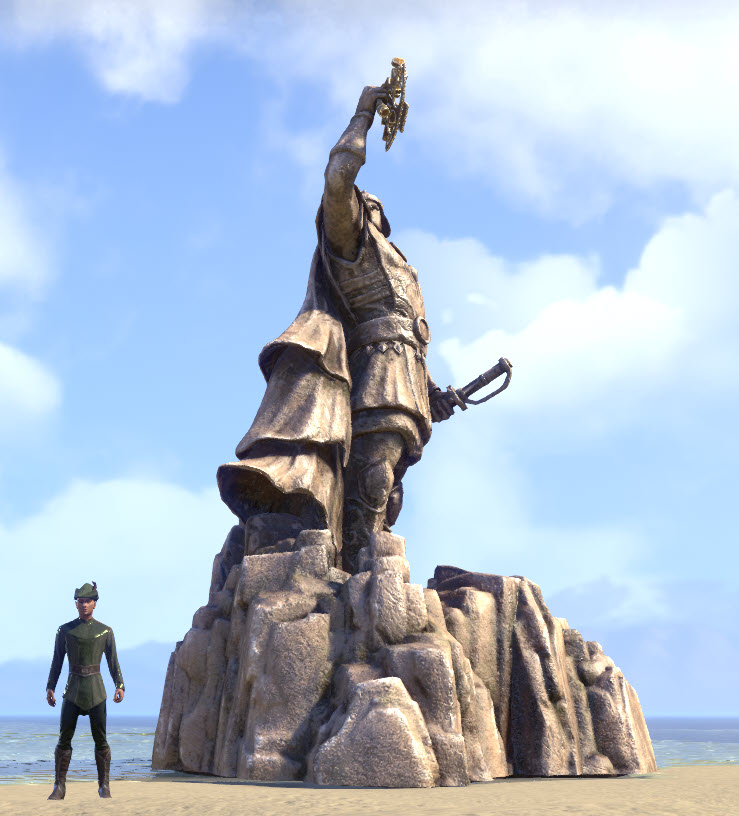 ESO Fashion | Statue, Bendu Olo (Elder Scrolls Online)