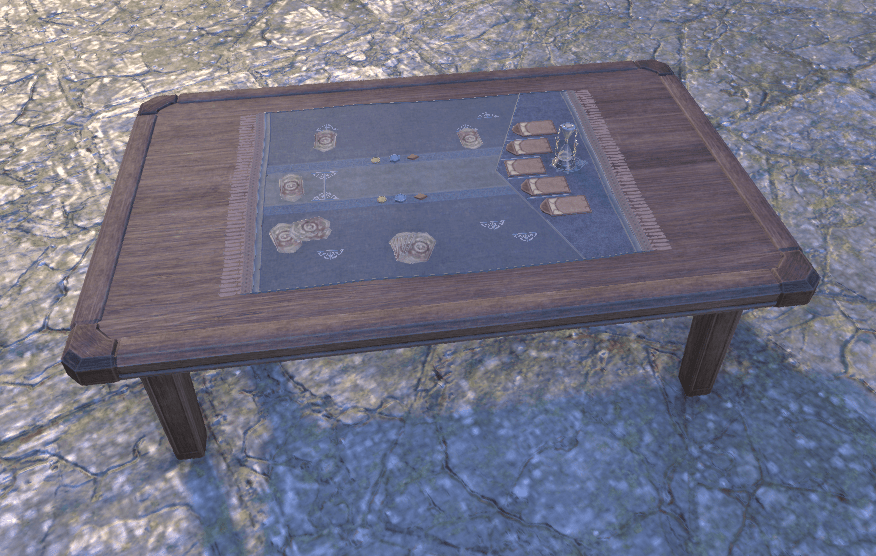 ESO Fashion | Tales of Tribute Table, Display (Elder Scrolls Online)