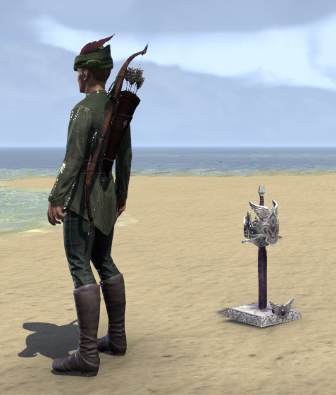 ESO Fashion | Tribute Trophy, Voidsteel (Elder Scrolls Online)