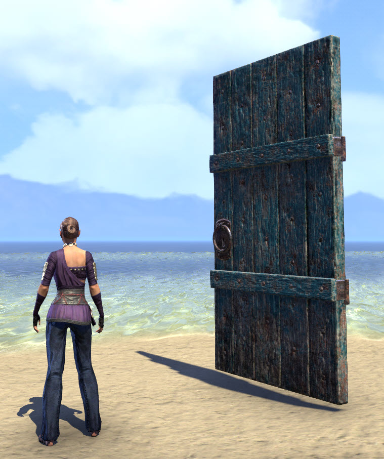 ESO Fashion | High Isle Door, Turquoise (Elder Scrolls Online)