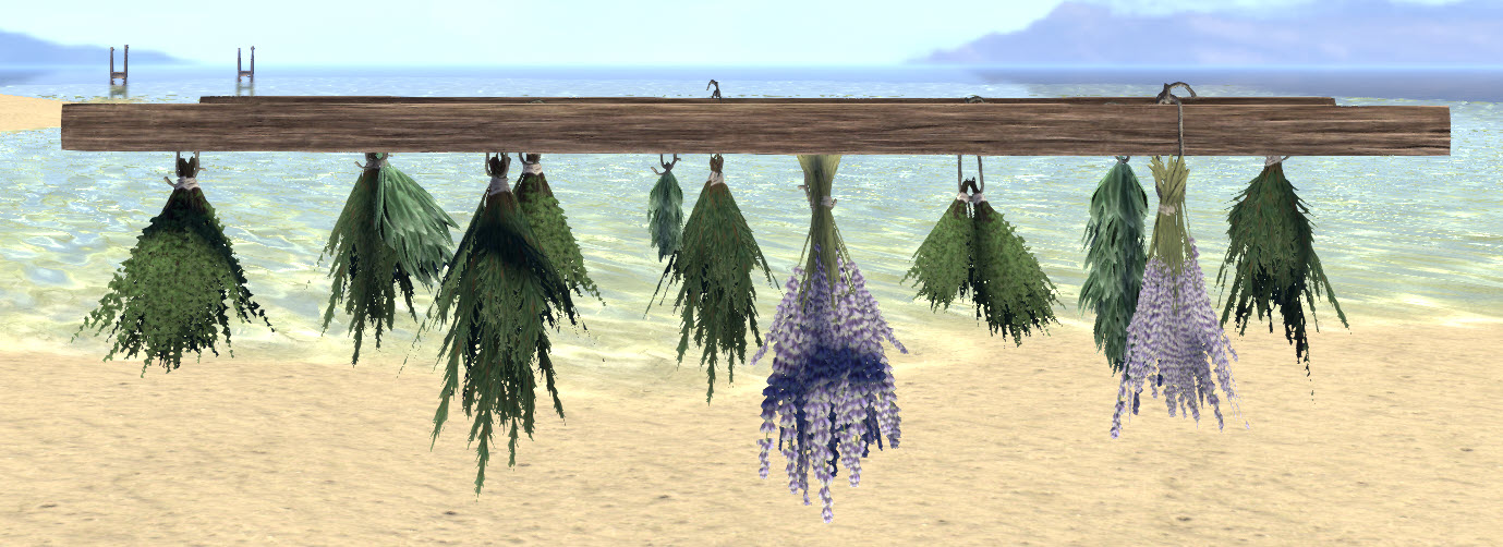 ESO Fashion | High Isle Herb Rack, Ladder (Elder Scrolls Online)