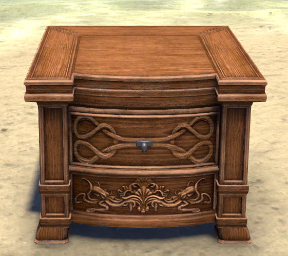 ESO Fashion | High Isle Nightstand, Ornate (Elder Scrolls Online)