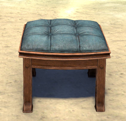 ESO Fashion | High Isle Stool, Cushioned (Elder Scrolls Online)