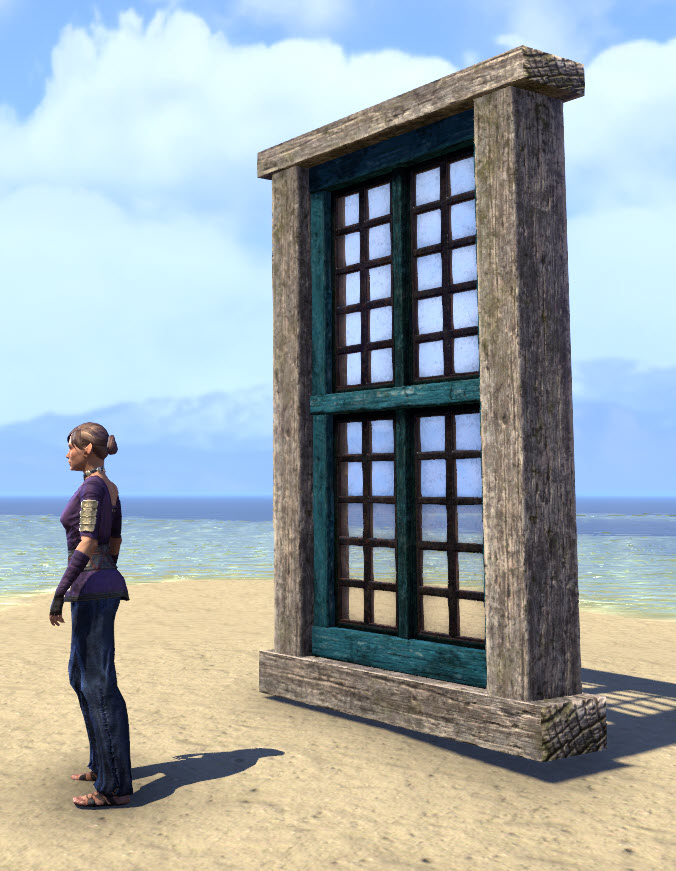 ESO Fashion | High Isle Window, Turquoise (Elder Scrolls Online)