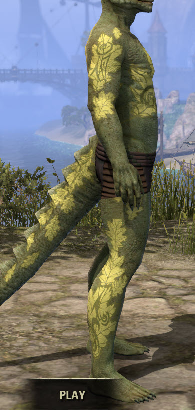 ESO Fashion | Oak's Promise Body Markings (Elder Scrolls Online)