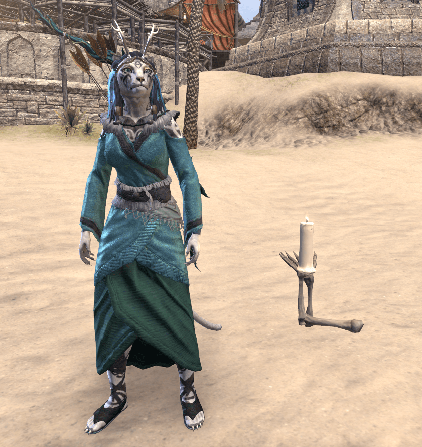 ESO Fashion | Bone Sconce, Arm (Elder Scrolls Online)