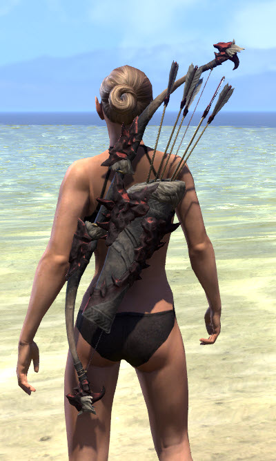 ESO Fashion | Firesong Ruby Ash Bow (Elder Scrolls Online)