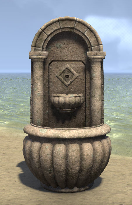 ESO Fashion | High Isle Fountain, Wall (Elder Scrolls Online)