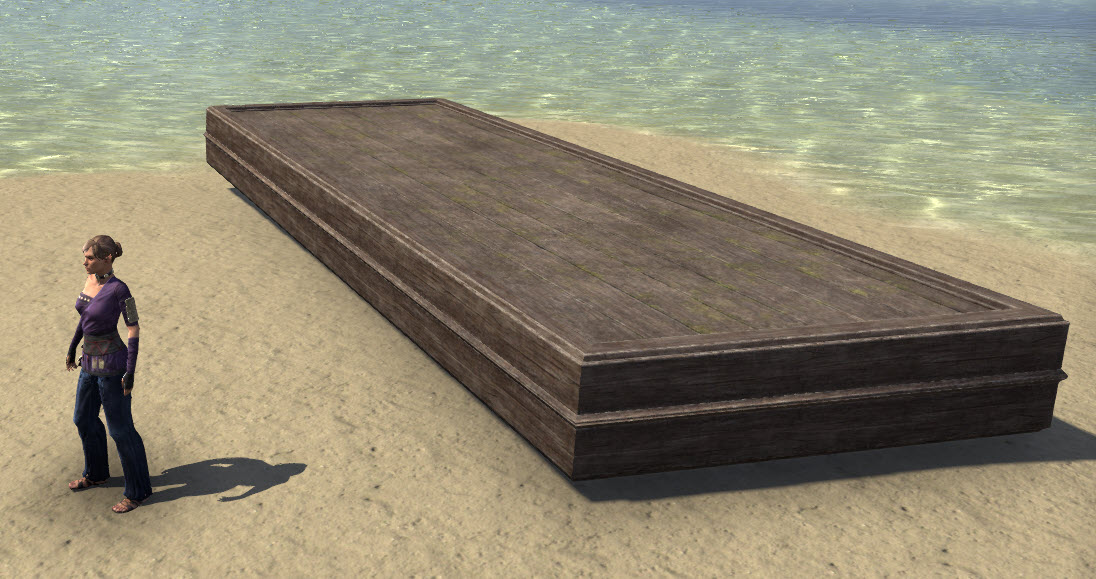 ESO Fashion | High Isle Platform, Wooden Rectangle (Elder Scrolls Online)
