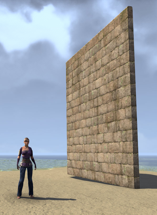 ESO Fashion | High Isle Wall, Thin Castle (Elder Scrolls Online)