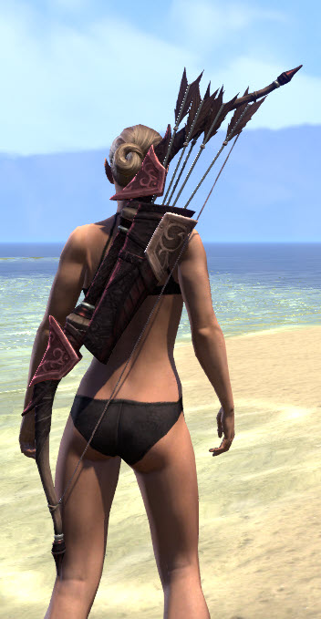 ESO Fashion | House Mornard Ruby Ash Bow (Elder Scrolls Online)