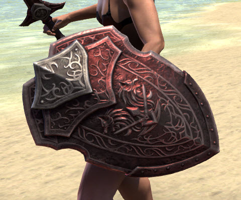 ESO Fashion | House Mornard Ruby Ash Shield (Elder Scrolls Online)