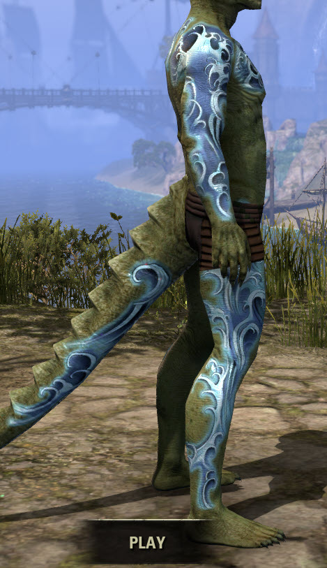 ESO Fashion | Stormsurge Body Markings (Elder Scrolls Online)