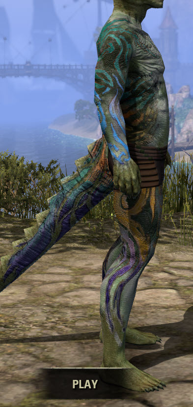 ESO Fashion | Touch of the Draoife Body Markings (Elder Scrolls Online)