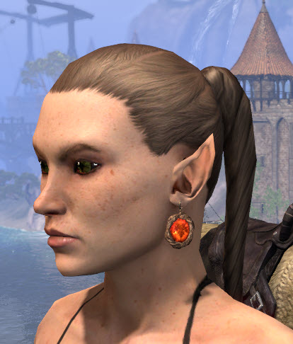 ESO Fashion | Amberleaf Earring (Elder Scrolls Online)