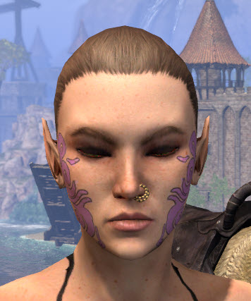 ESO Fashion | Dreadsail Face Tattoo (Elder Scrolls Online)