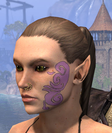 ESO Fashion | Dreadsail Face Tattoo (Elder Scrolls Online)