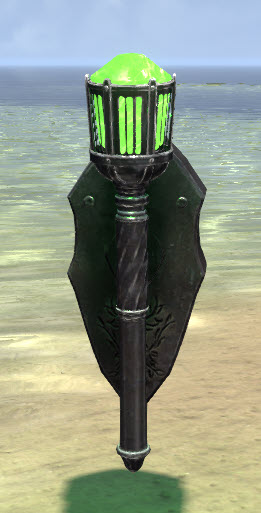 ESO Fashion | Eerie Sconce, Emerald (Elder Scrolls Online)