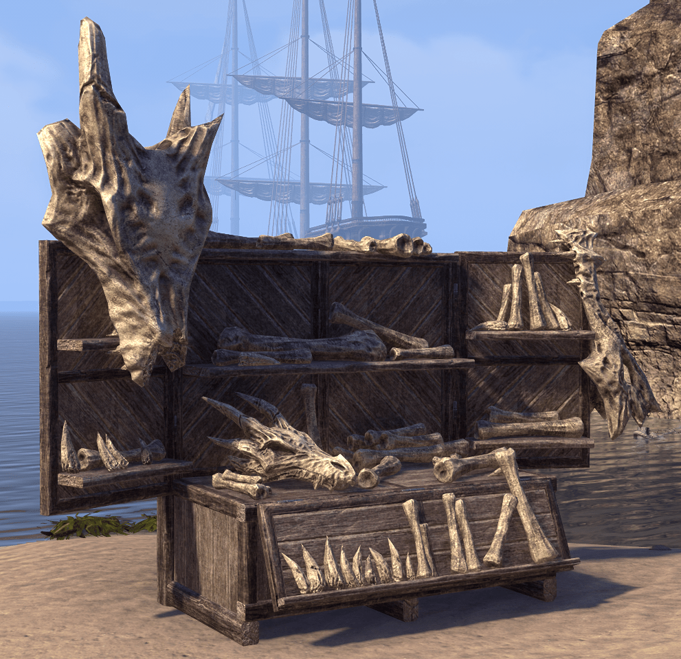 ESO Fashion | Fargrave Stall, Bone Merchant (Elder Scrolls Online)